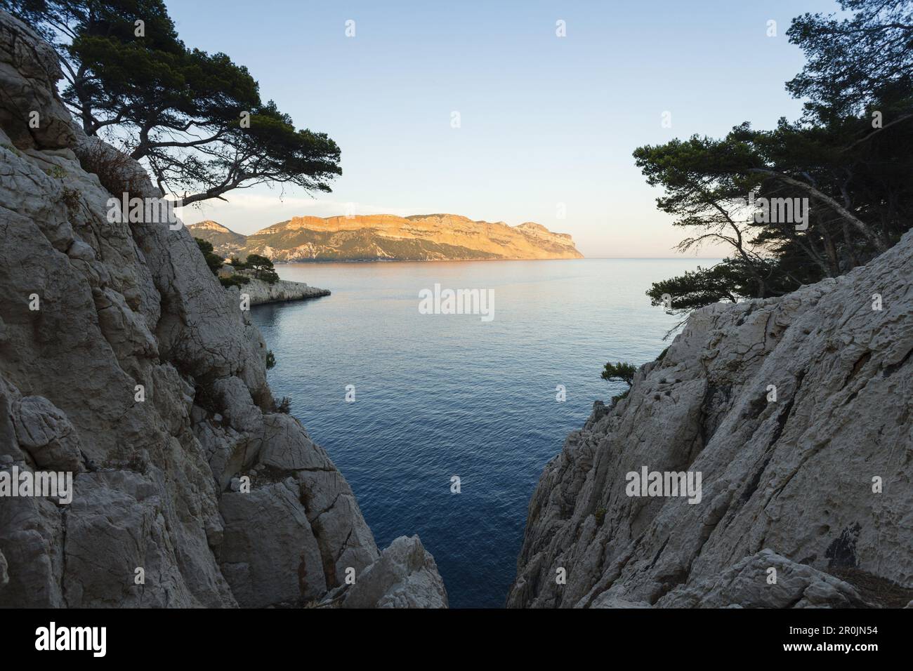 Calanque Port-Miou et baie de Cassis, Baie de Cassis, Cap d'Aigle, cap ...