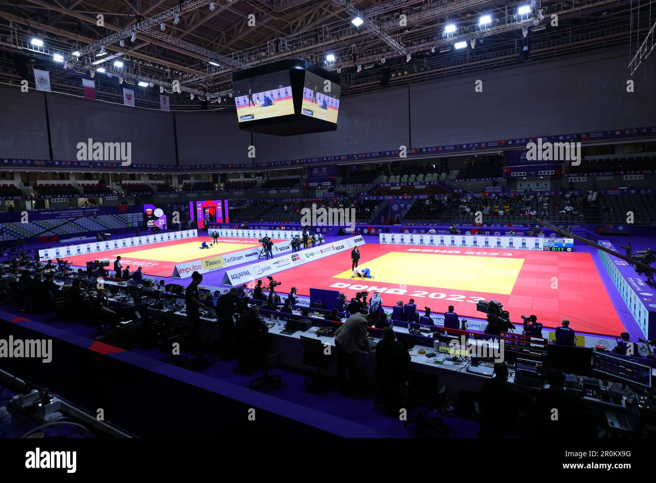 Stade Ali Bin Hamad Al Attiyah, Doha, Qatar. 8th mai 2023. Vue générale, 8 MAI 2023 -Judo ...