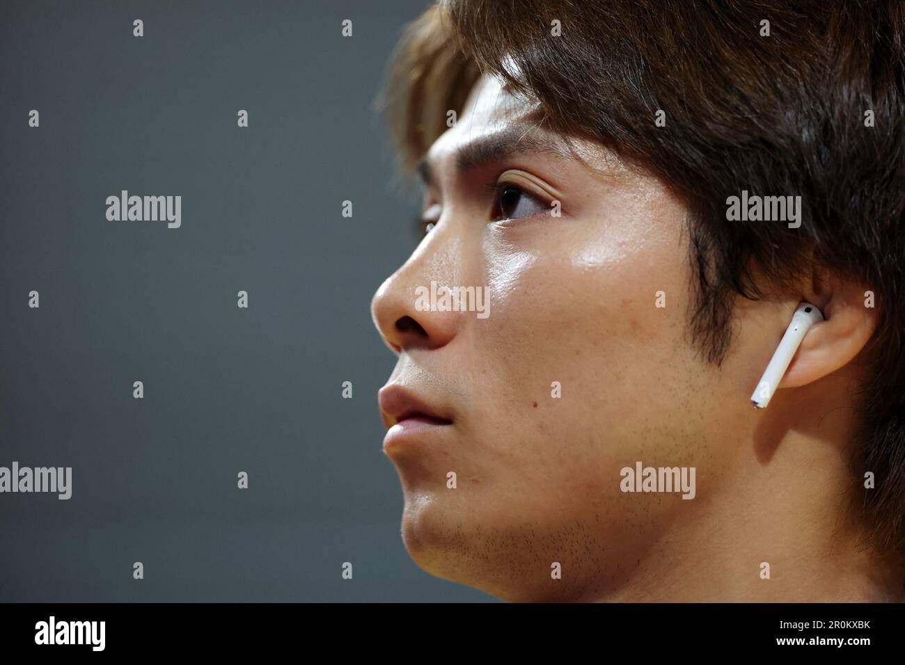 Hifumi Abe (JPN), 8 MAI 2023 -Judo : Championnats du monde de judo Doha 2023 se réchauffer avant ...