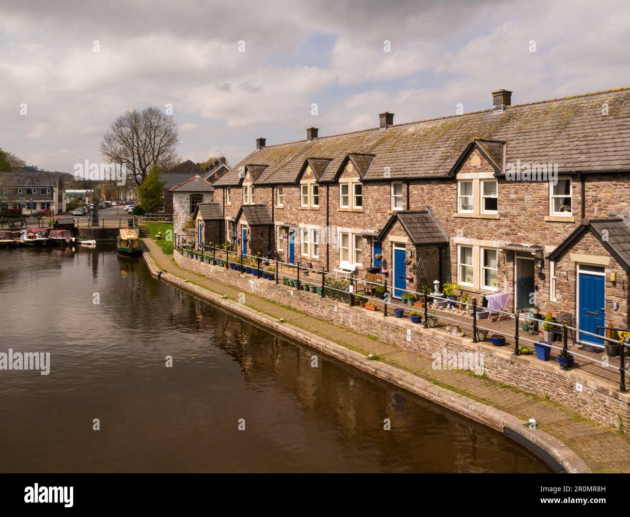 Quai du canal du bassin de brecon Banque de photographies et d’images à ...
