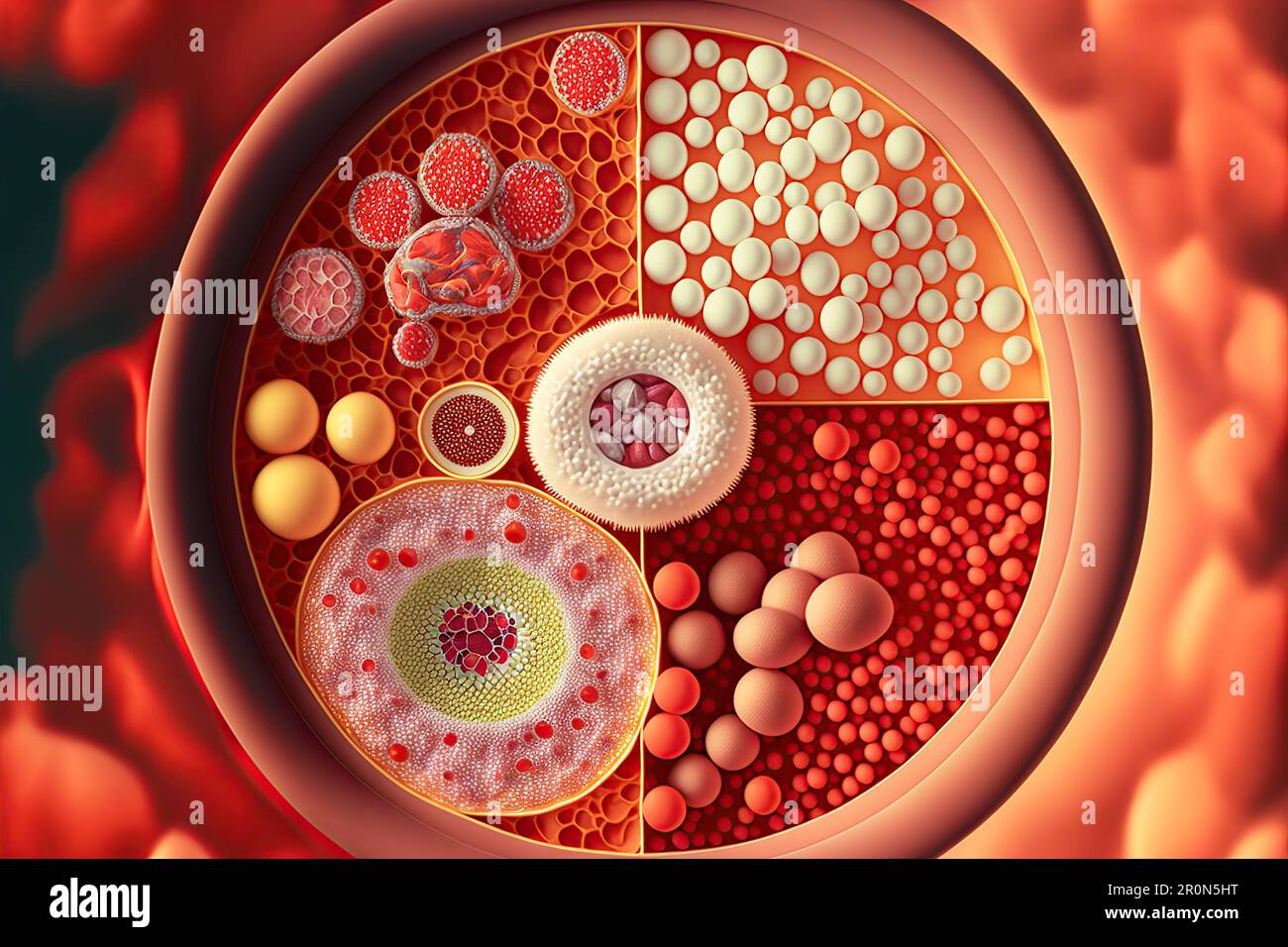 Cette illustration donne une vue fantastique de ce à quoi ressemble une ...