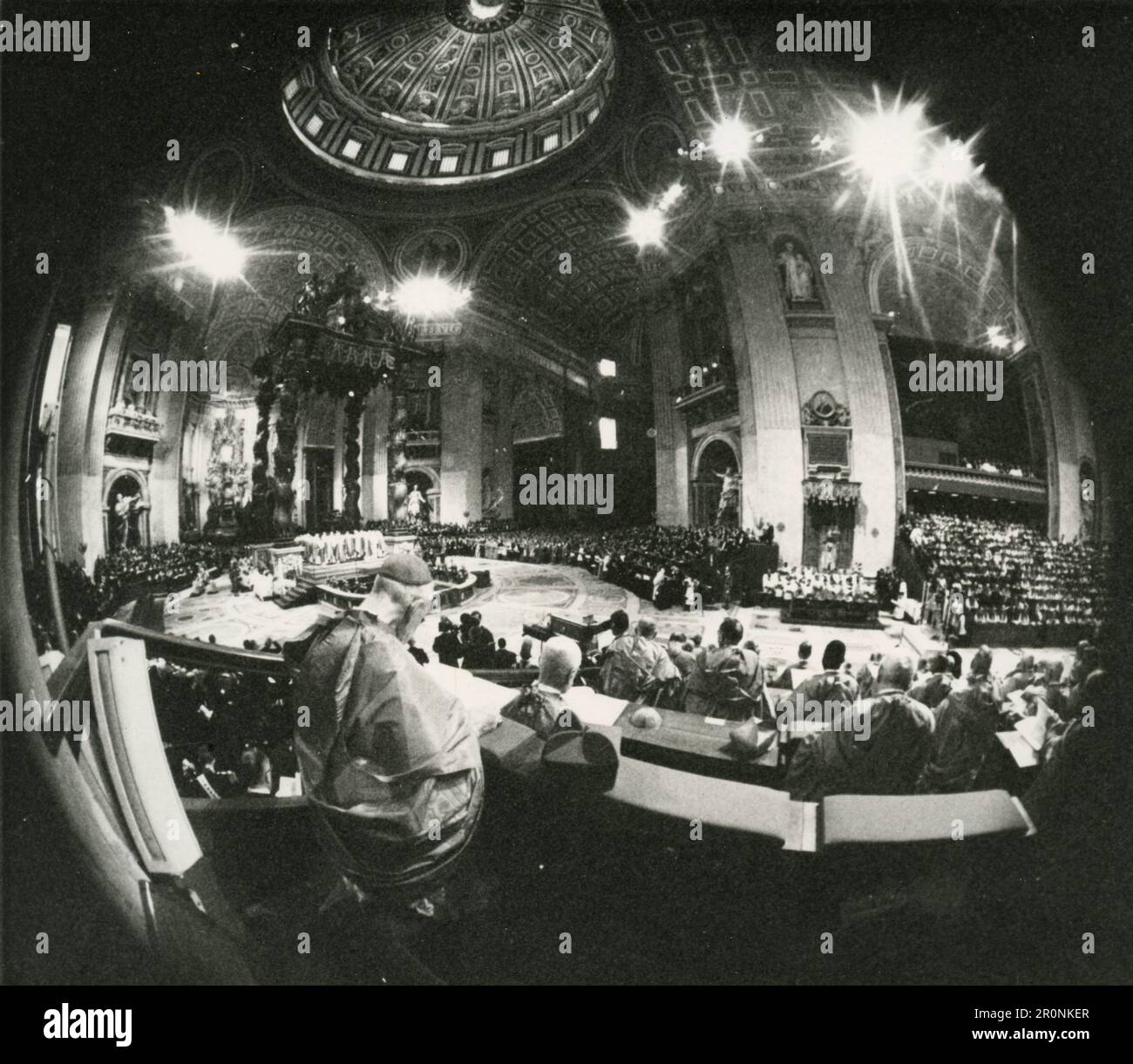 Vue imprenable sur le Concile œcuménique du Vatican II à Saint-Laurent ...