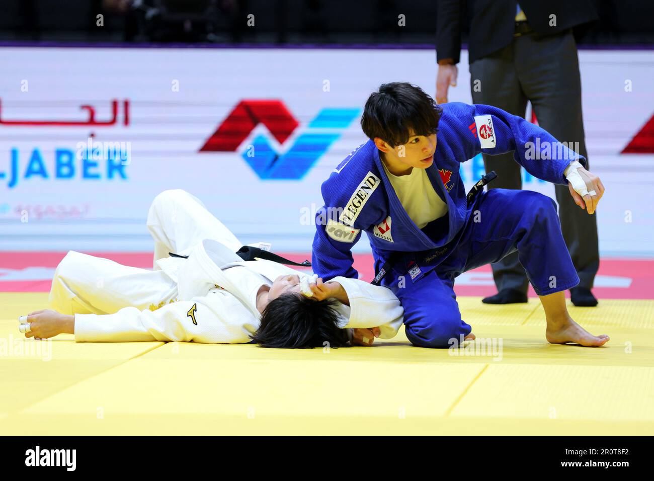 Stade Ali Bin Hamad Al Attiyah, Doha, Qatar. 9th mai 2023. (G-D) Haruka Funakubo (JPN), Christa ...