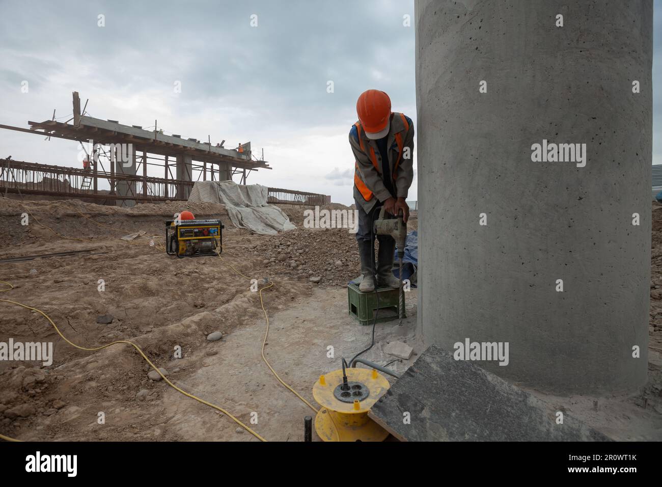 Concrete column Banque de photographies et d’images à haute résolution ...