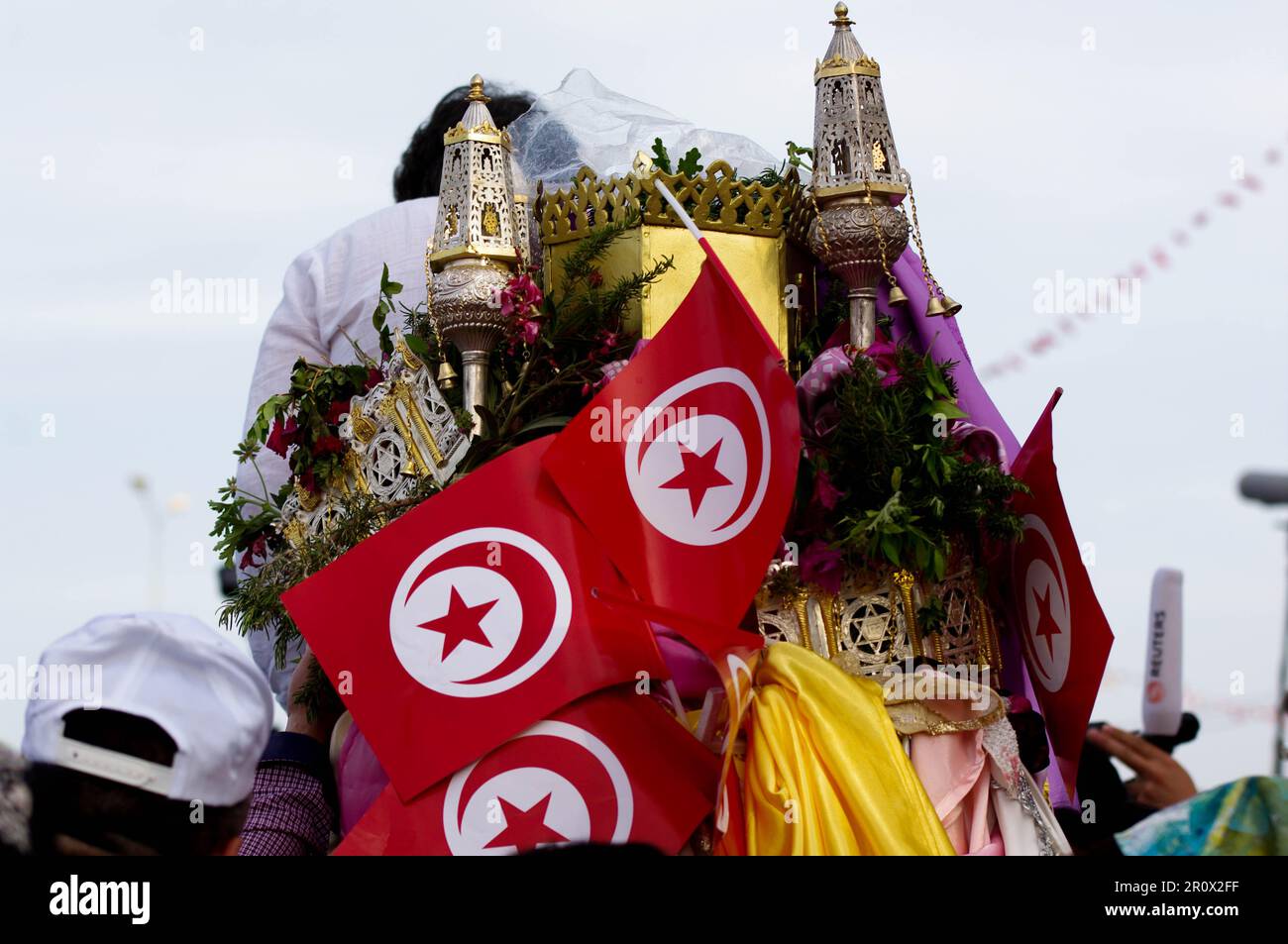 6 mai 2015: Djerba, Tunisie. 09 mai 2023. Les Juifs et les pèlerins ...