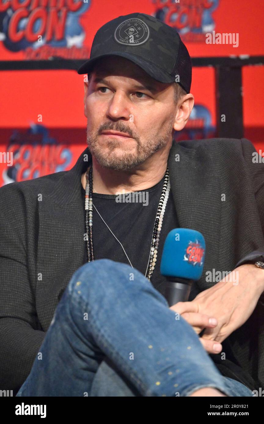 David Boreanaz auf der German Comic con Spring Edition in der Messe ...