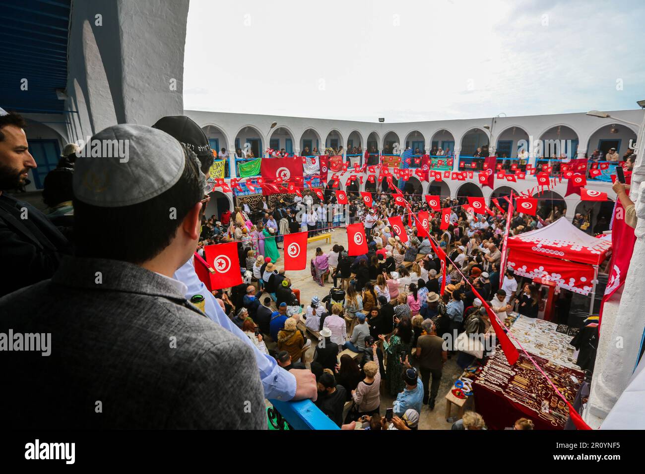 Djerba, Tunisie. 09 mai 2023. Les célébrations d'un festival juif ...