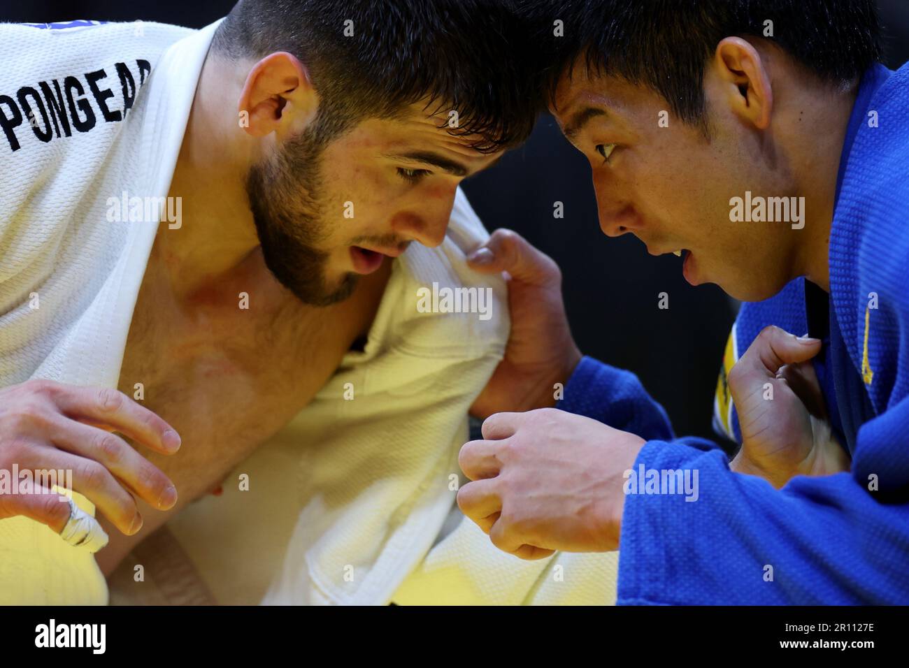 Doha, Qatar. 10/05/2023, stade Ali Bin Hamad Al Attiyah, Doha (Qatar). 10th mai 2023. (G-D ...