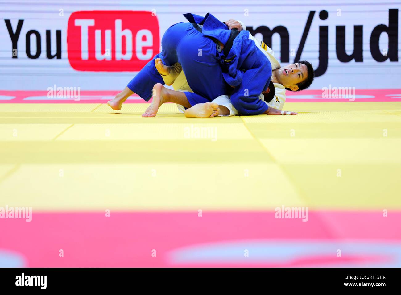 Doha, Qatar. 10/05/2023, stade Ali Bin Hamad Al Attiyah, Doha (Qatar). 10th mai 2023. (G-D) Sagi ...