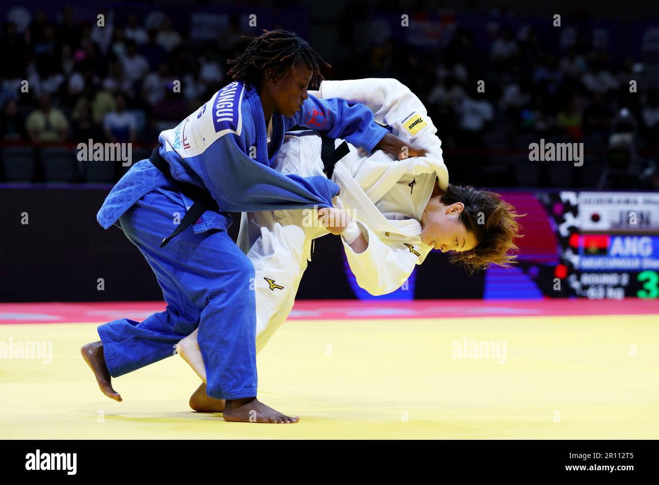 Doha, Qatar. 10/05/2023, stade Ali Bin Hamad Al Attiyah, Doha (Qatar). 10th mai 2023. (G-D ...