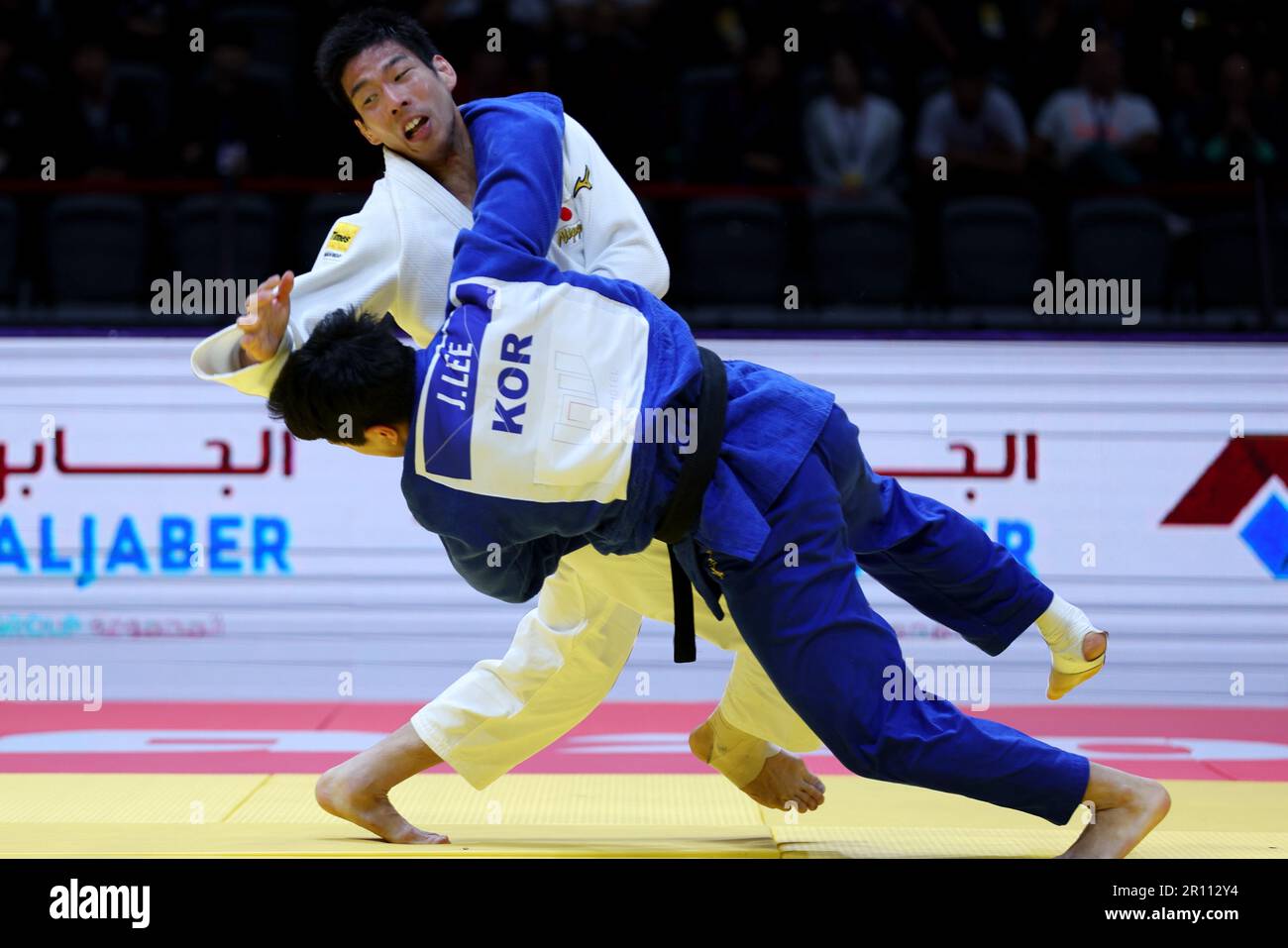 Doha, Qatar. 10/05/2023, stade Ali Bin Hamad Al Attiyah, Doha (Qatar). 10th mai 2023. (Haut-bas ...