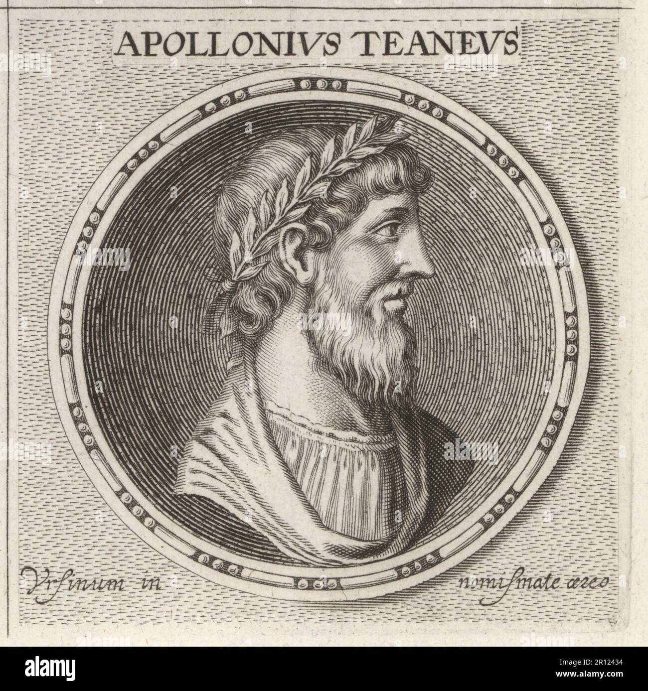 Apollonius de Tyana, philosophe néopythagore grec, c. De la ville de ...