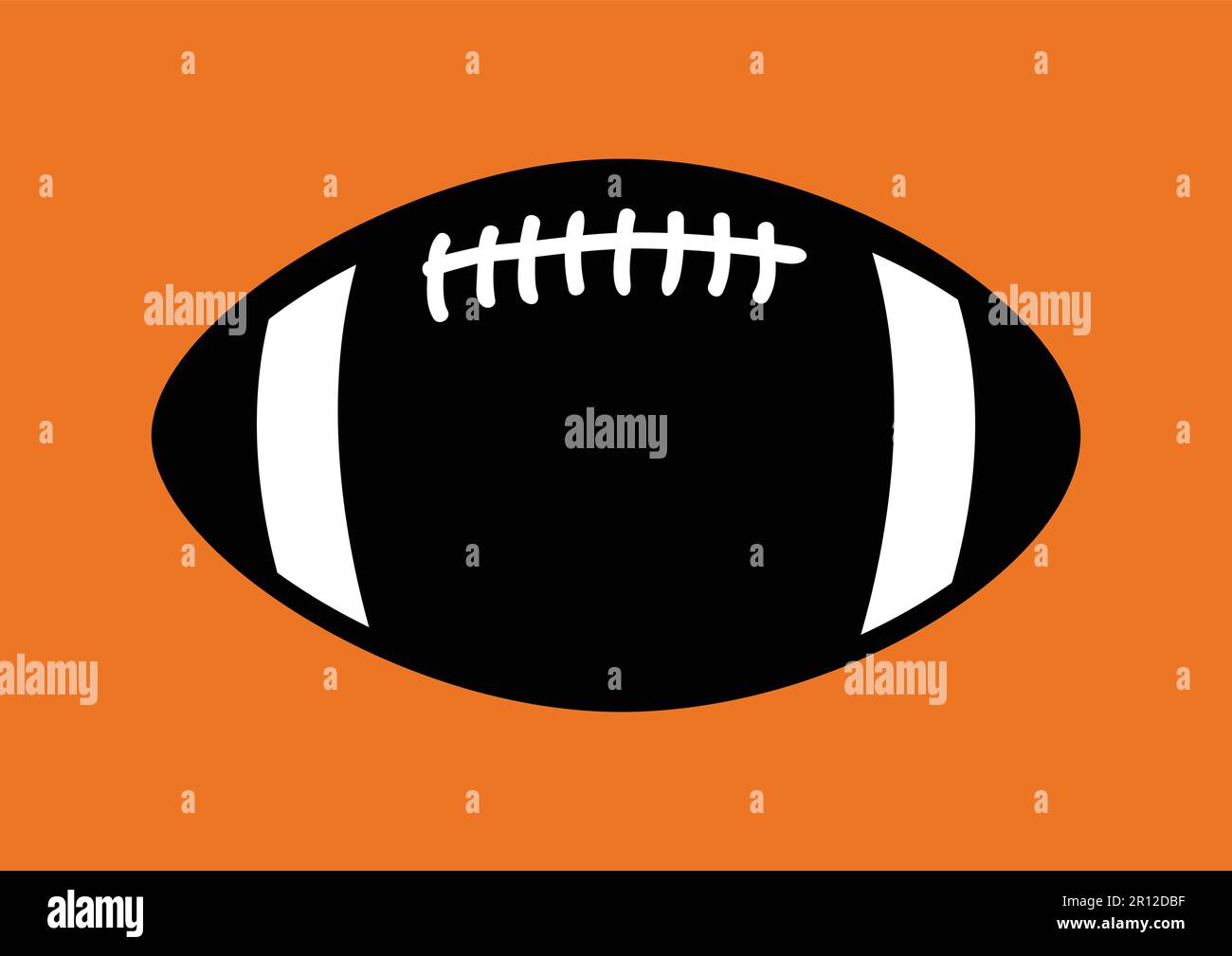 Un rugby Banque d'images vectorielles - Alamy