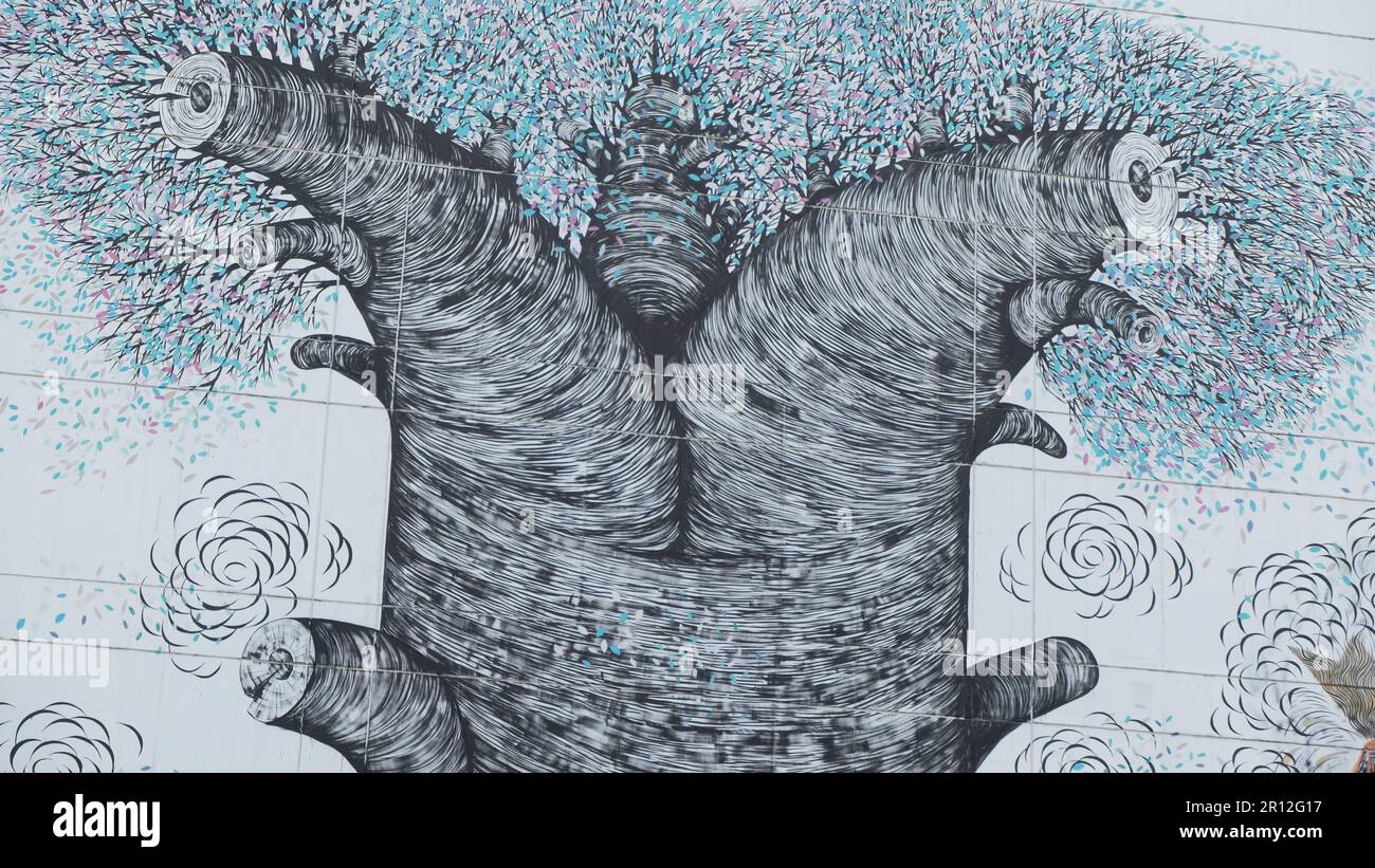 Art bgc murale manille philippines Banque de photographies et d’images ...