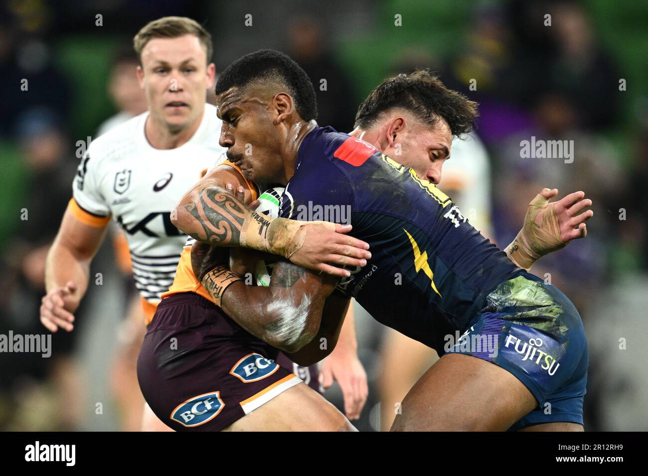 TUI Kamikamica of the Storm lors du match de la NRL Round 11 entre la ...
