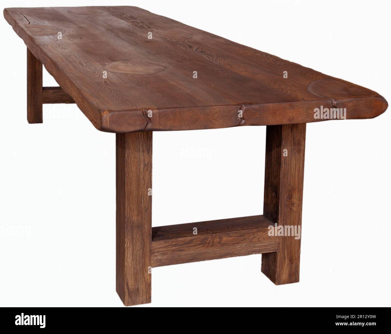 Divers types de meubles en bois sur fond blanc Banque de photographies ...