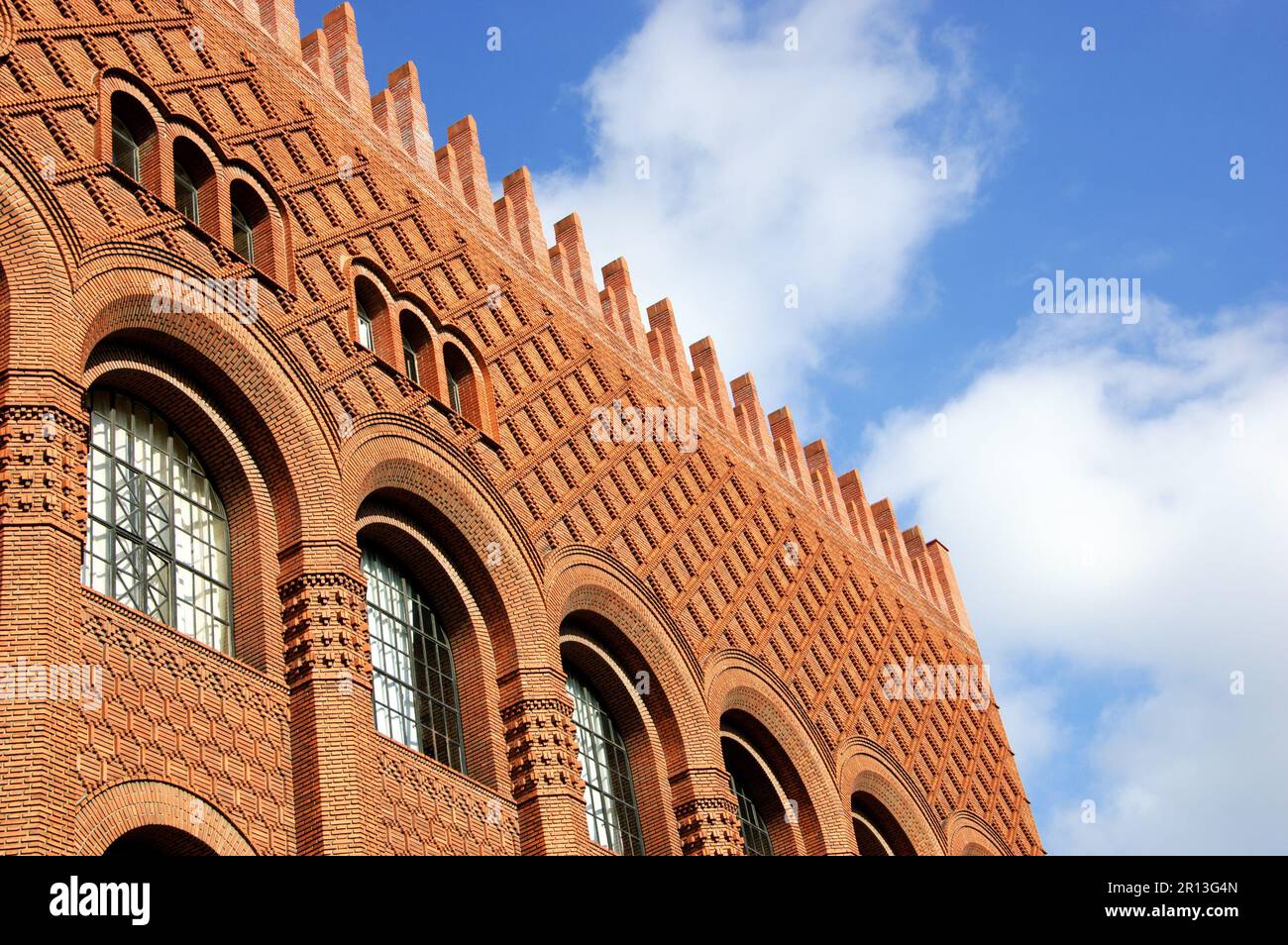 Détails architecturaux de la bibliothèque d'Art et d'Archéologie du ...
