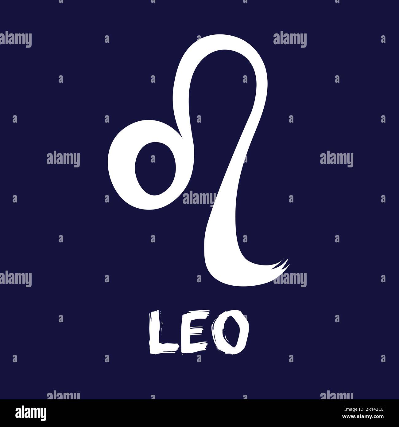 Symbole poissons signe astro Banque d'images vectorielles - Alamy