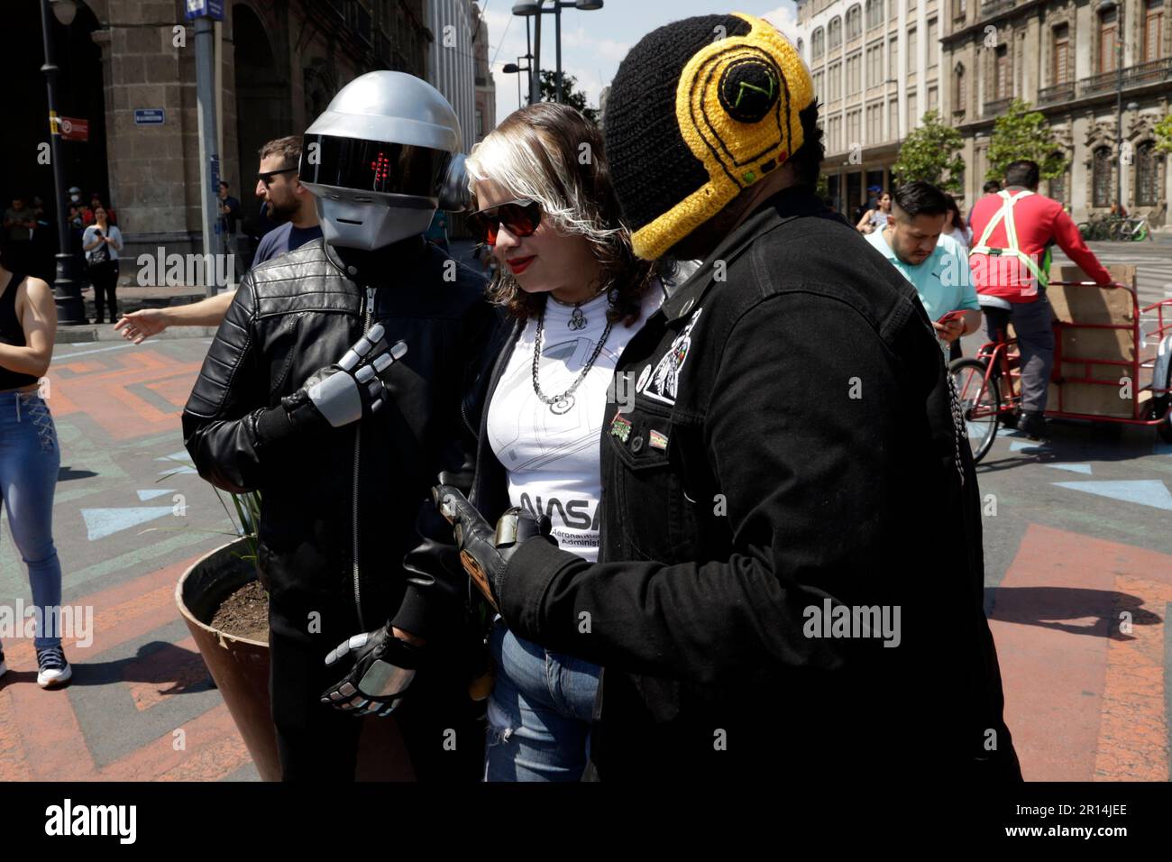 Fans de daft punk Banque de photographies et d’images à haute ...