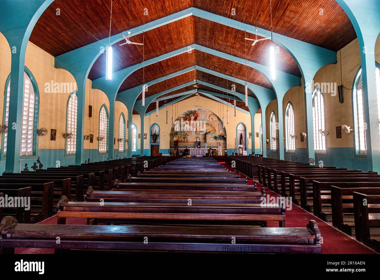 Cathédrale notre-Dame du Rosaire, Kisangani, RD Congo Photo Stock - Alamy