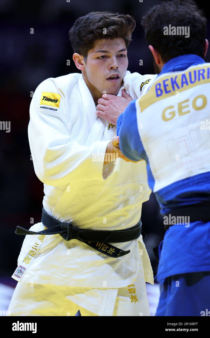 Stade Ali Bin Hamad Al Attiyah, Doha, Qatar. 11th mai 2023. (G-D) Sanshiro Murao (JPN), Lasha ...