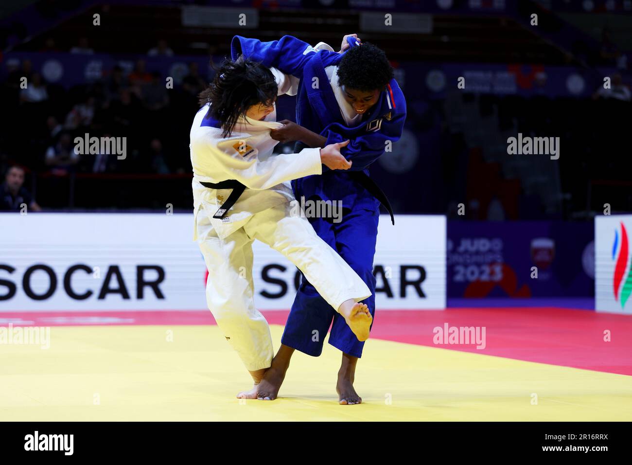 Stade Ali Bin Hamad Al Attiyah, Doha, Qatar. 11th mai 2023. (G-D) Saki Niizoe (JPN), Marie Eve ...