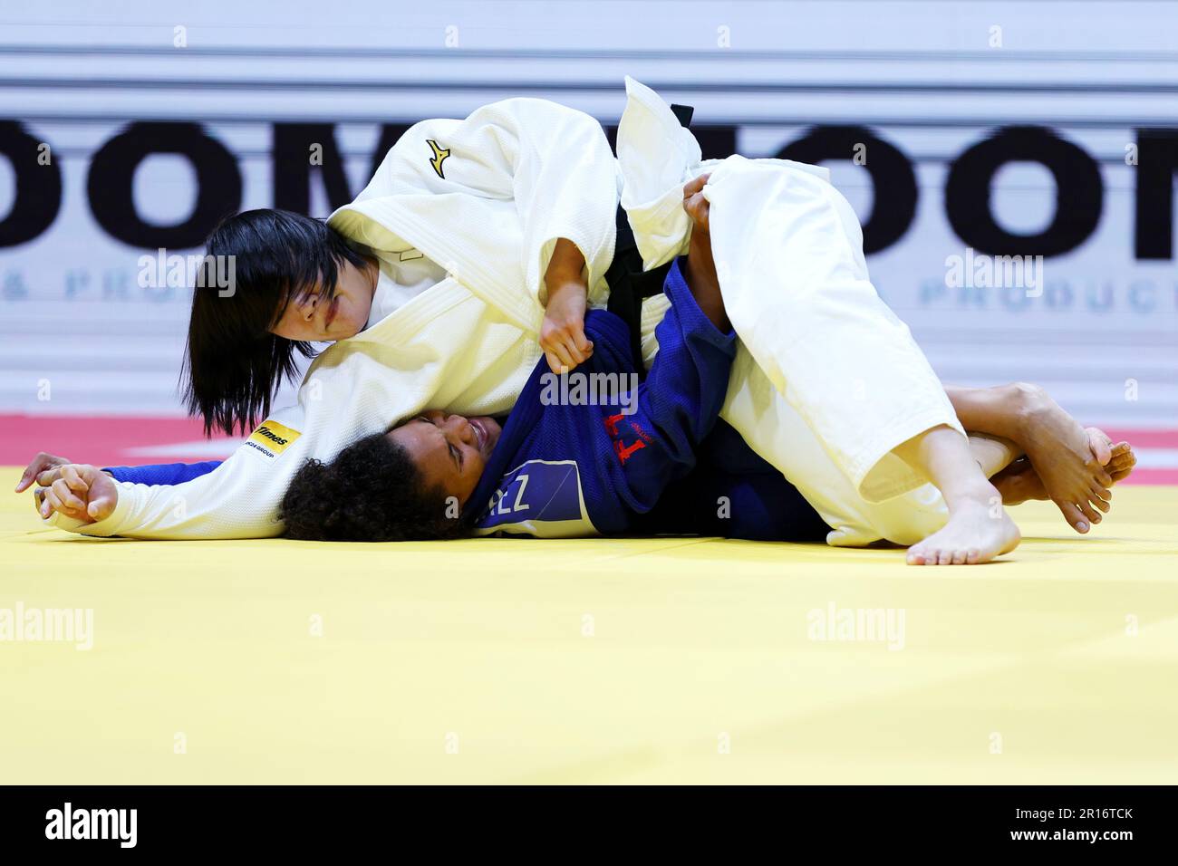 Stade Ali Bin Hamad Al Attiyah, Doha, Qatar. 11th mai 2023. (Haut-bas) Saki Niizoe (JPN), Maria ...