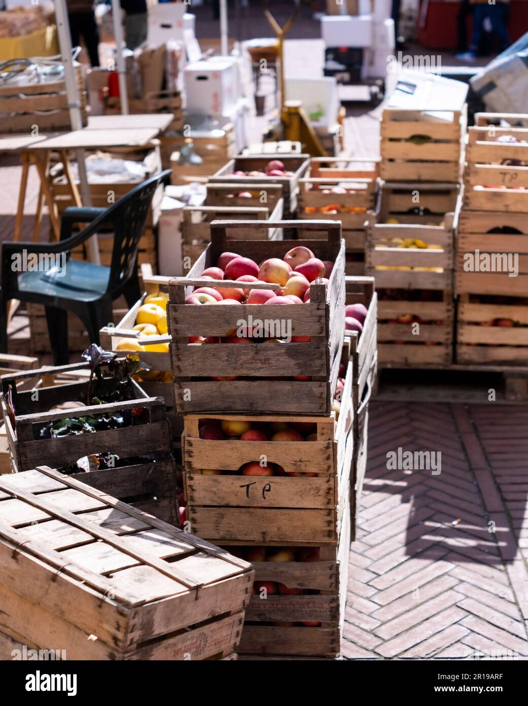 Apple crates Banque de photographies et d’images à haute résolution - Alamy
