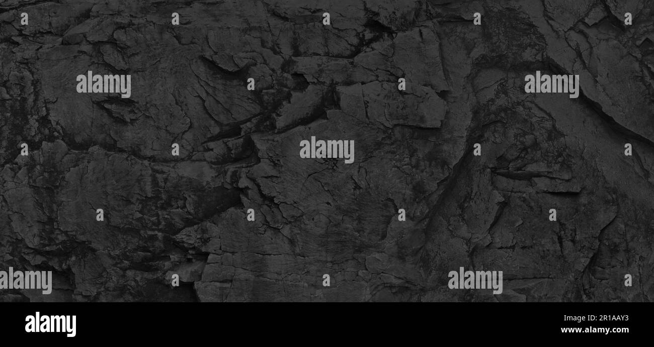 Mur en pierre naturelle Banque d'images noir et blanc - Alamy