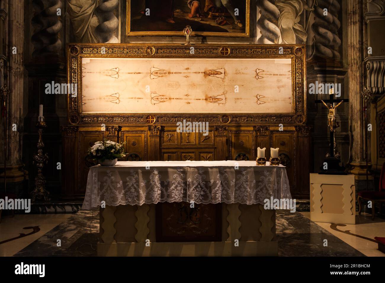 Linceul de turin copie Banque de photographies et d’images à haute ...