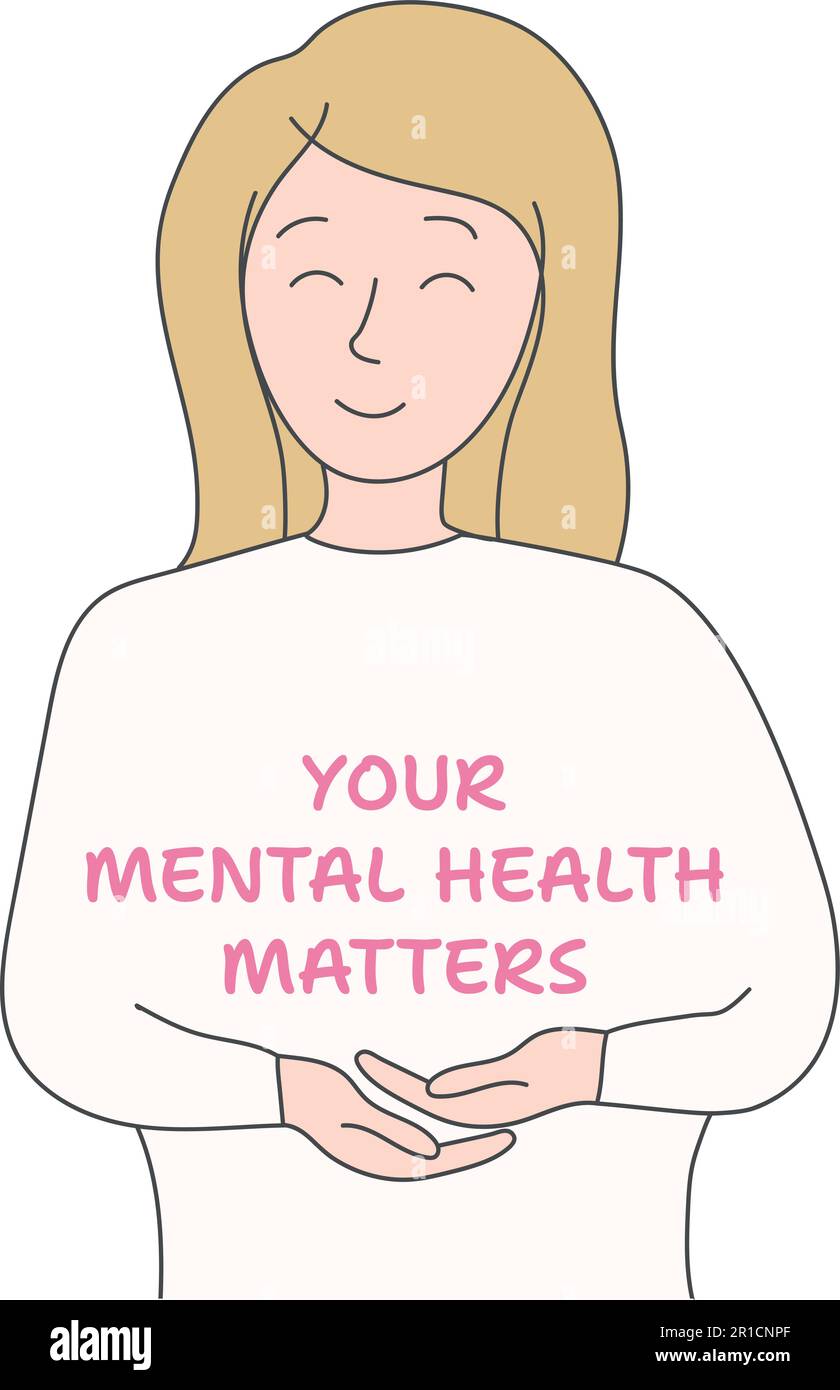 Prendre soin de soi Banque d'images vectorielles - Alamy