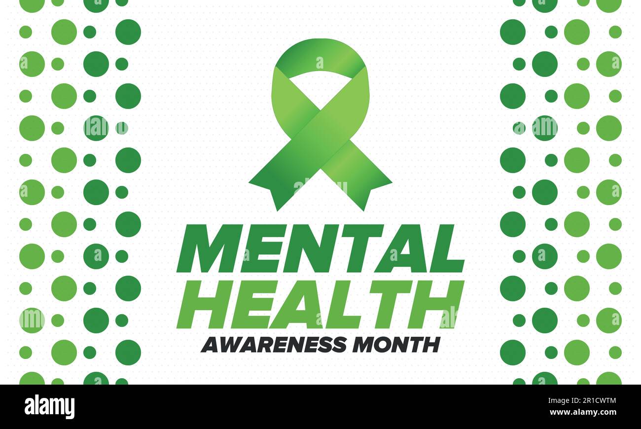 Mois de sensibilisation à la santé mentale en mai. Sensibilisation à la ...