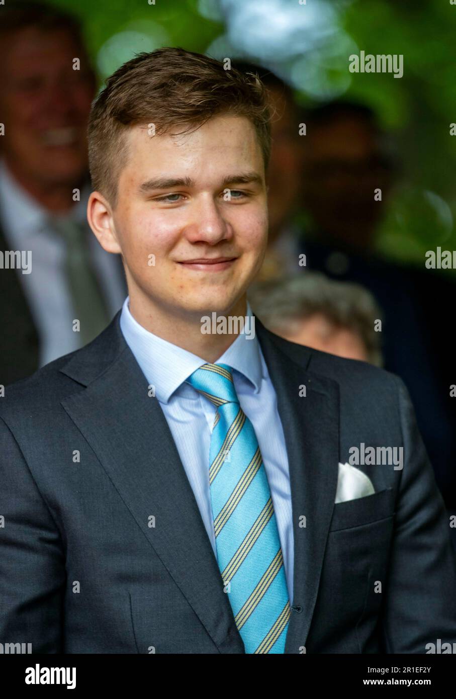 Bruxelles, Belgique. 13th mai 2023. Le prince Gabriel de Belgique au ...
