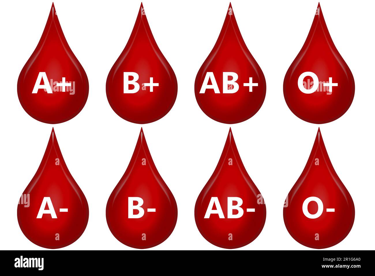 Groupe sanguin rh positif Banque de photographies et d’images à haute ...