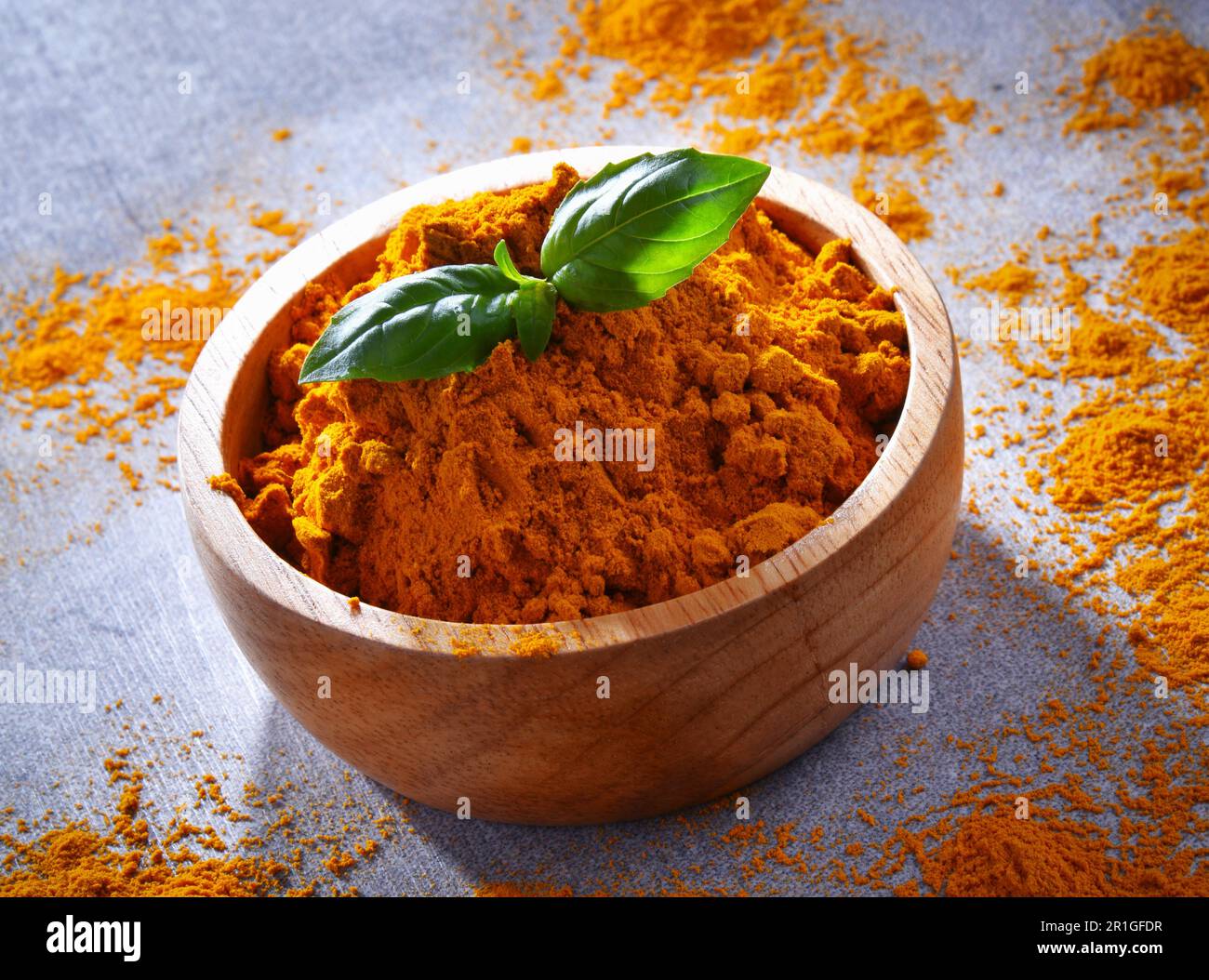 Curcuma powder Banque de photographies et d’images à haute résolution ...