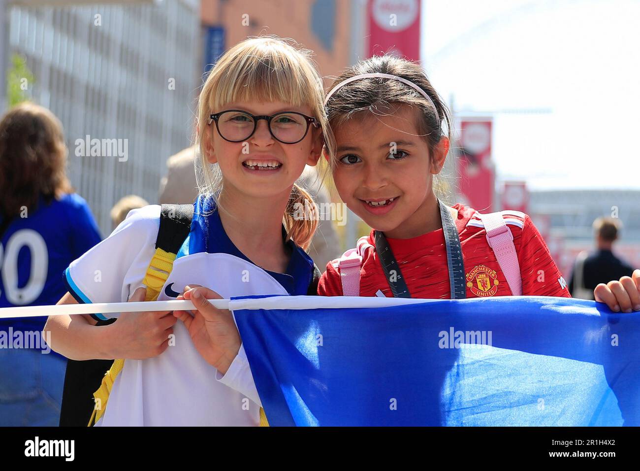 Fans sur wembley way Banque de photographies et d’images à haute ...