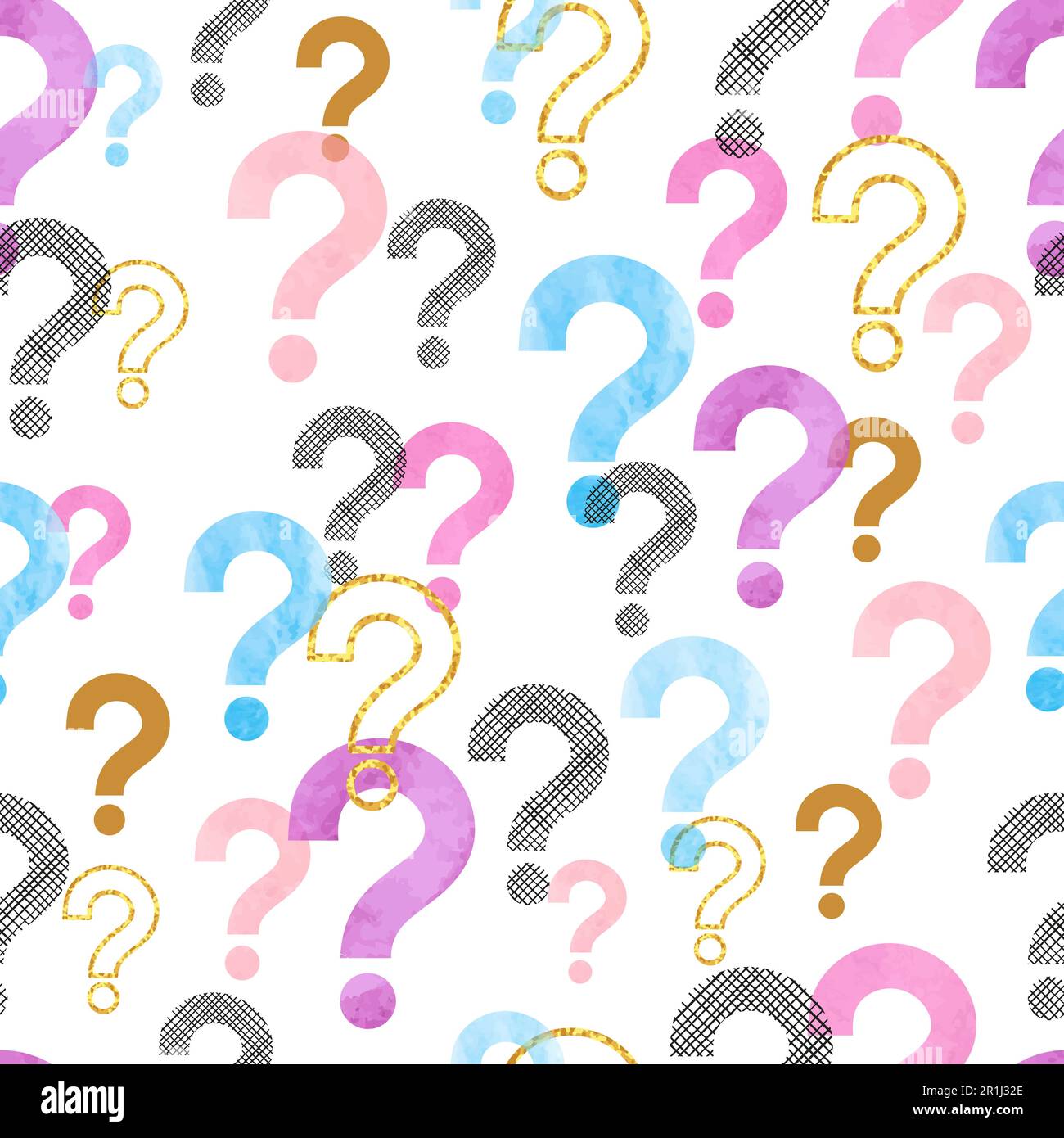 Simbolos de interrogacion Banque d'images vectorielles - Alamy