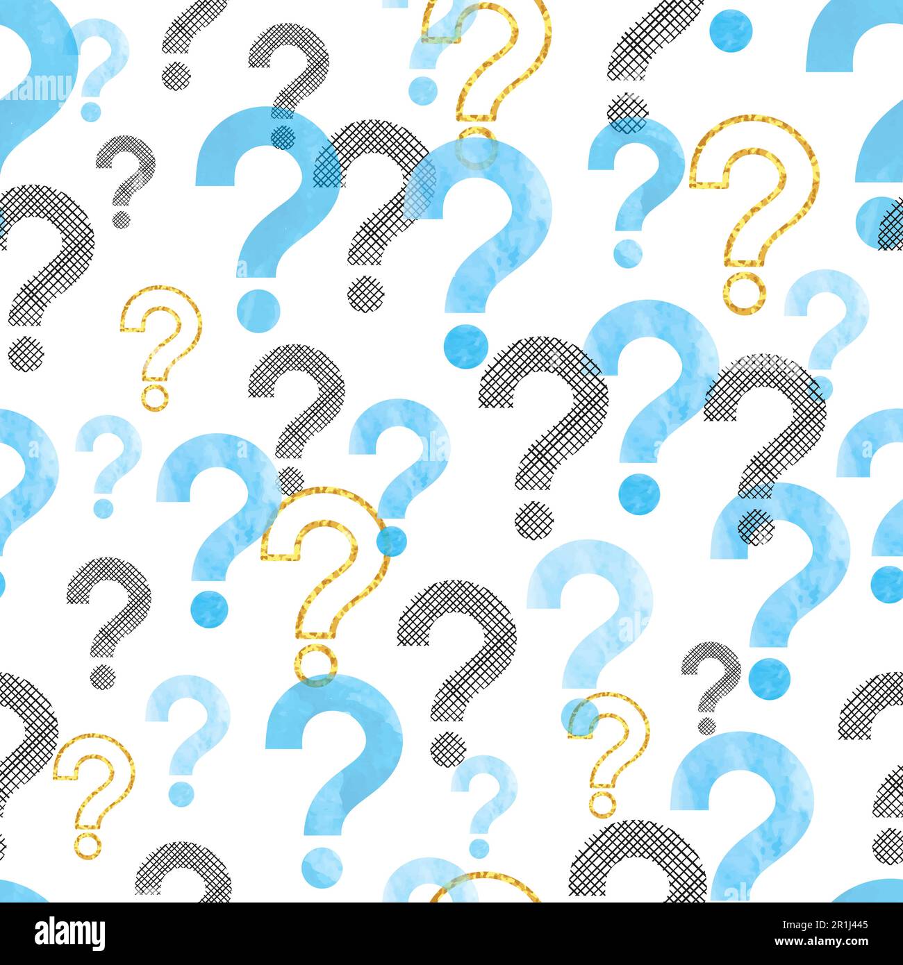 Simbolos de interrogacion Banque d'images vectorielles - Alamy