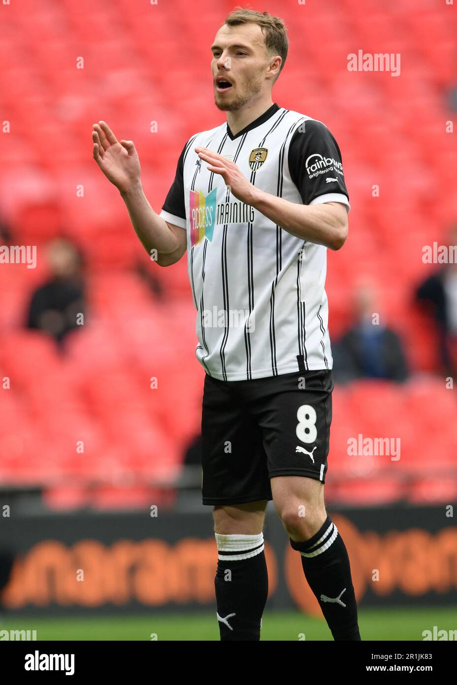 Stade Wembley, Londres, Royaume-Uni. 13 mai 2023 à 1530hrs. Notts ...