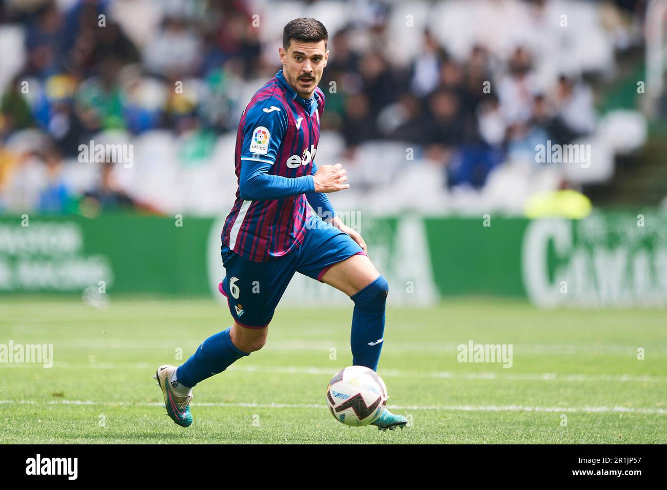 Sergio Alvarez de SD Eibar en action pendant le match de la Ligue ...