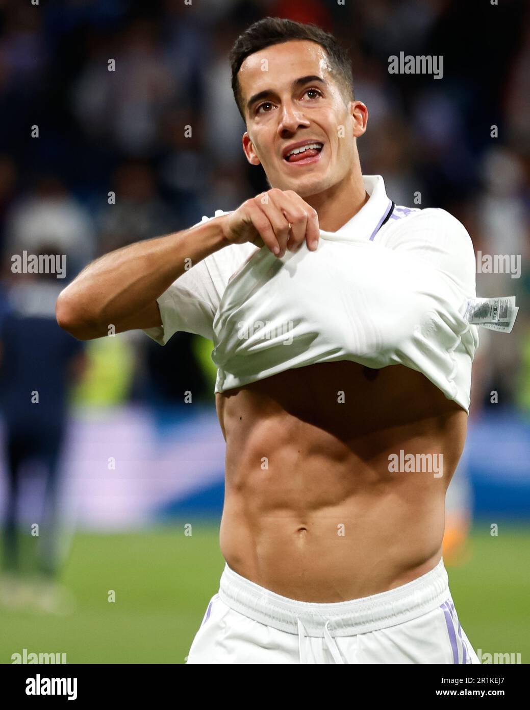 Lucas VazquezÊof Real Madrid CF pendant le match de la Ligue entre Real ...