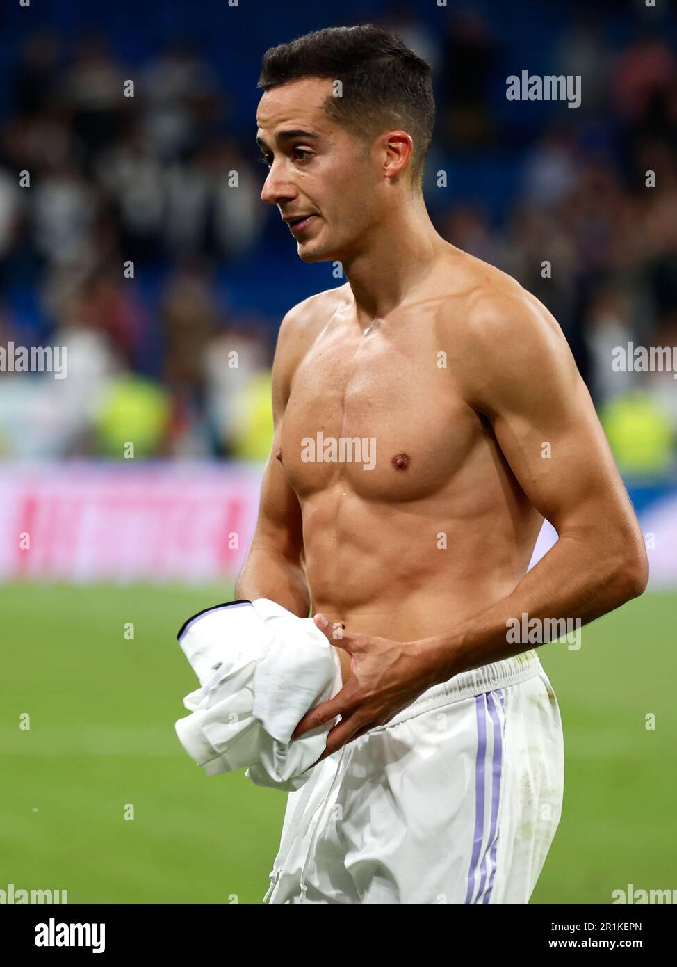 Lucas VazquezÊof Real Madrid CF pendant le match de la Ligue entre Real ...