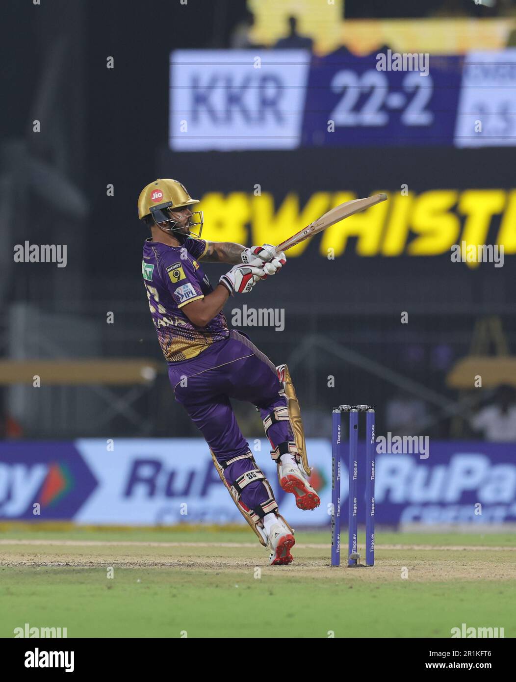 Chennai, Inde. 14th mai 2023. TATA IPL (Indian Premier League 2023) : Match No : 61 (74) Chennai ...