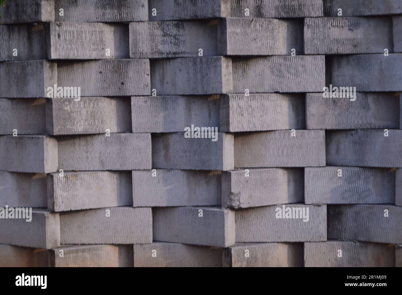 Motif, forme, texture des murs ou des murs en briques claires ou en ...