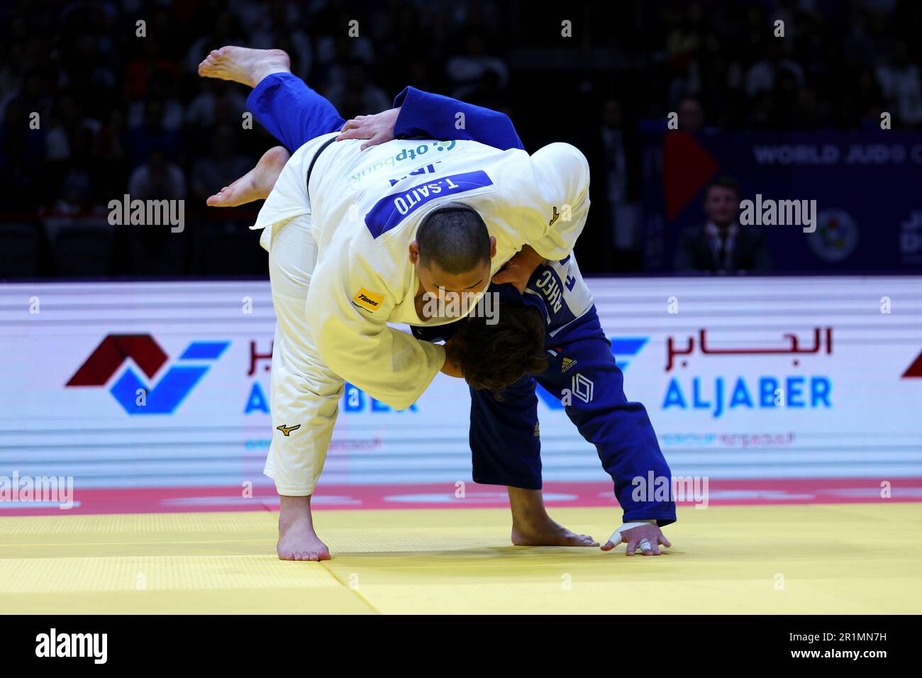 Stade Ali Bin Hamad Al Attiyah, Doha, Qatar. 14th mai 2023. (Haut-bas) Tatsuru Saito (JPN ...