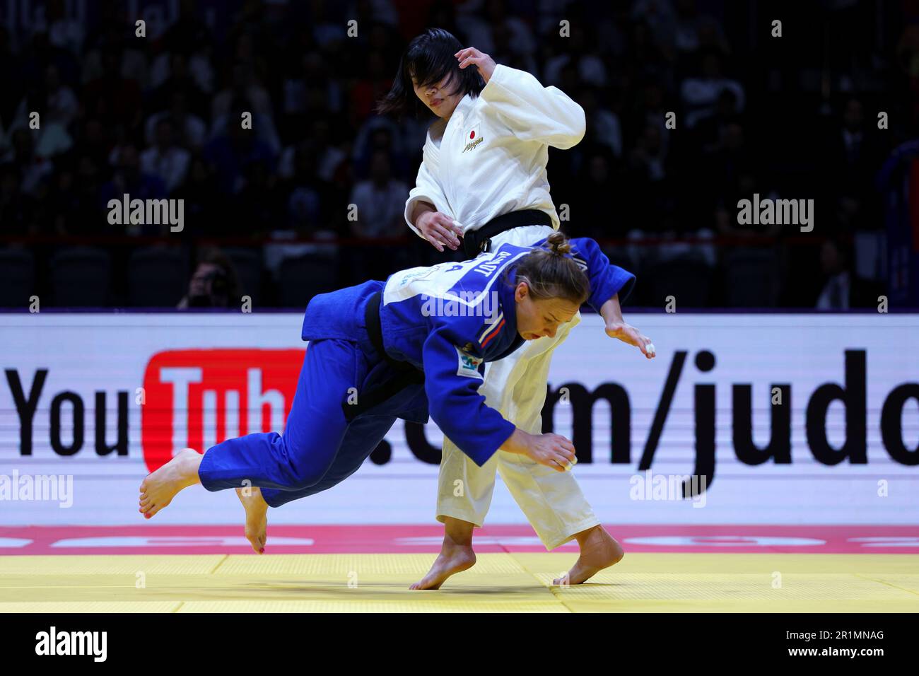 Stade Ali Bin Hamad Al Attiyah, Doha, Qatar. 14th mai 2023. (Haut-bas) Saki Niizoe (JPN ...