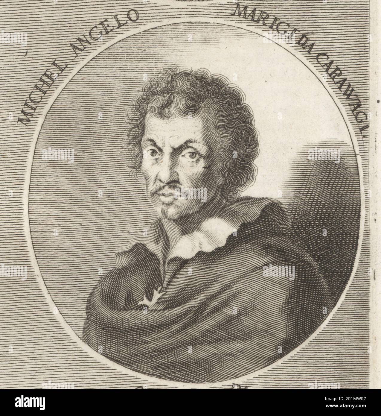 Caravaggio, ou Michel-Ange Merisi da Caravaggio, peintre italien actif ...