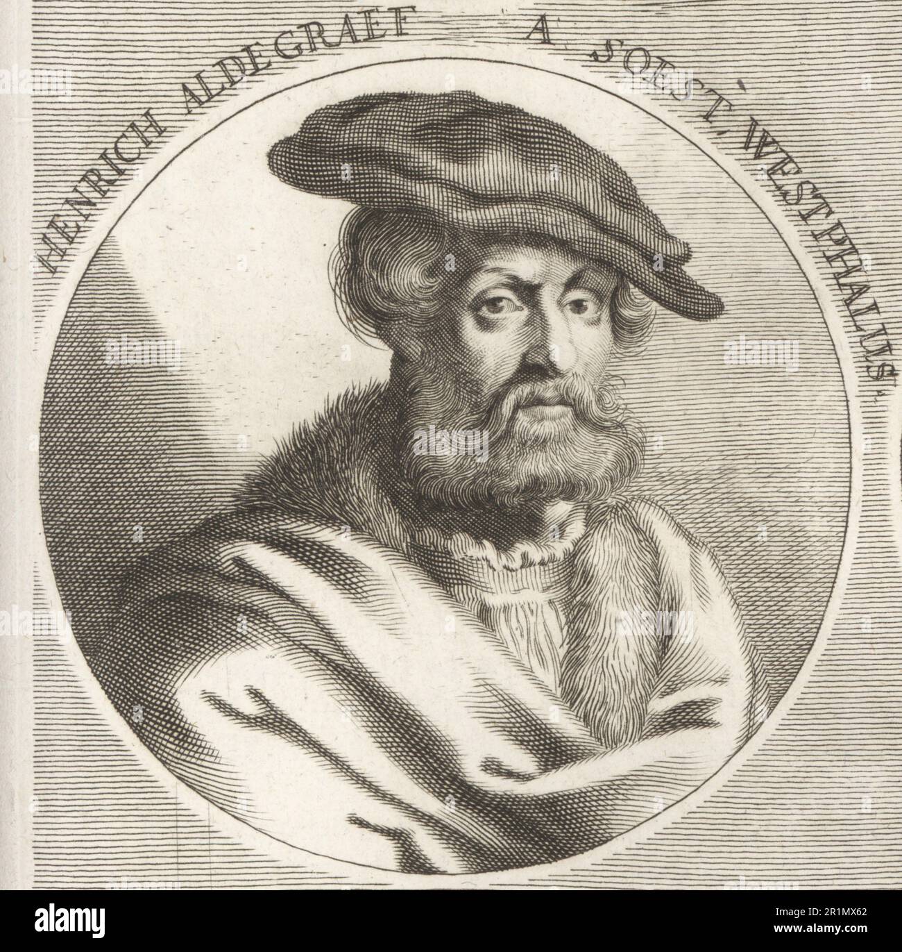 Heinrich Aldégraissant, peintre allemand, graveur, dessinateur, coupe-joints et orfèvre, un des ...