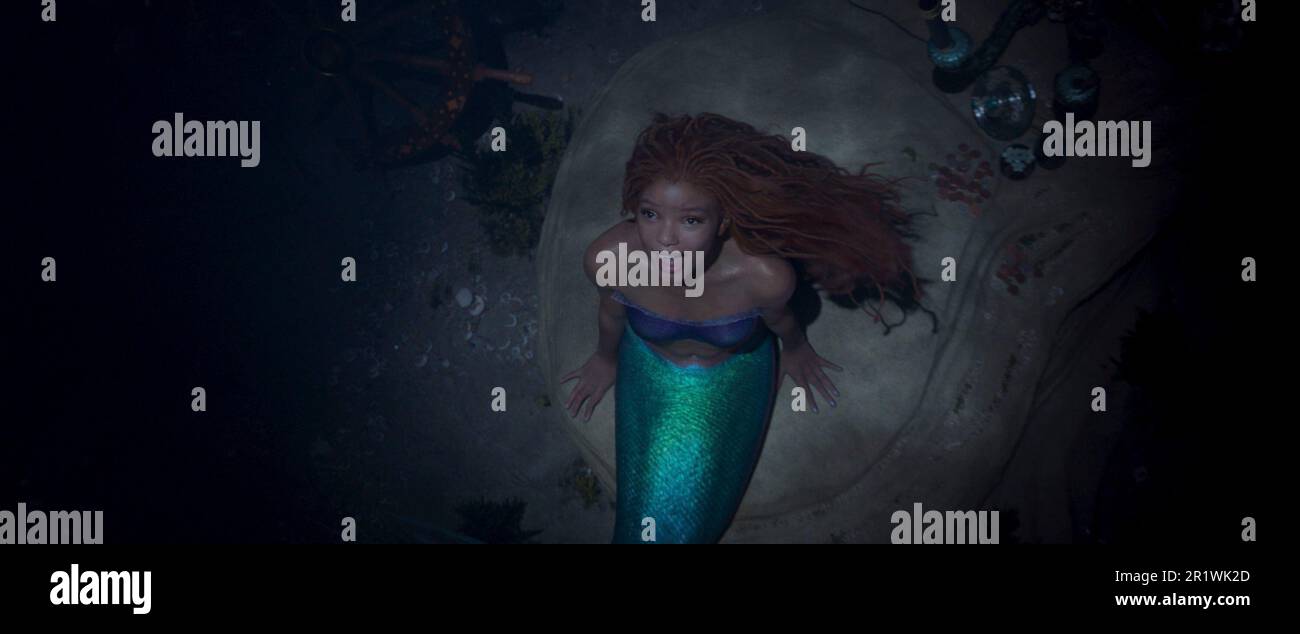 LA PETITE SIRÈNE, Halle Bailey comme Ariel, 2023. © Walt Disney Studios Motion Pictures ...