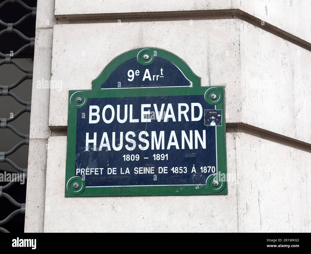 Plaques de rue paris Banque de photographies et d’images à haute ...